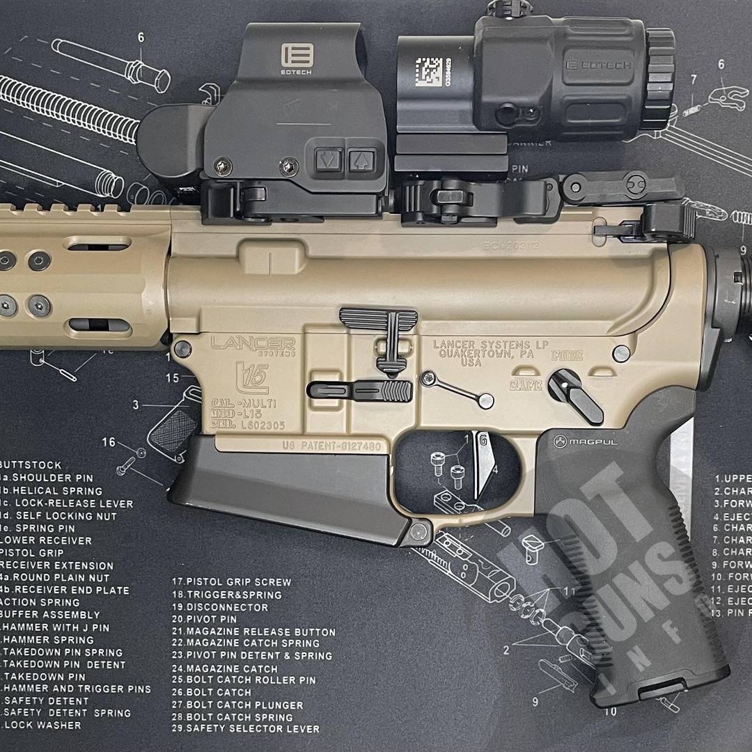 Вогнепальна зброя - Нарізна — AR15 Lancer 223., 8 дюймов. — Дошка ...