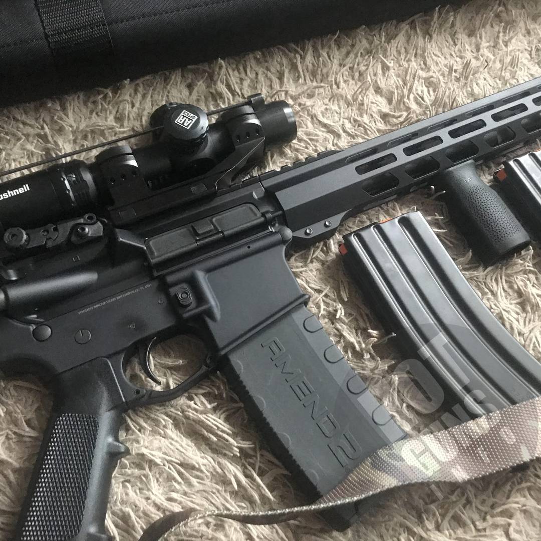 Вогнепальна зброя - Нарізна — Ar15 Voodoo witch doctor 223rem — Дошка ...
