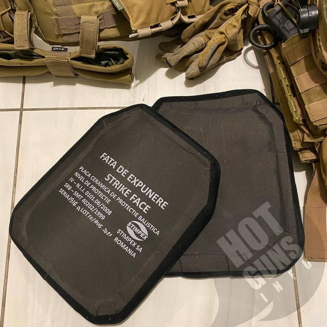Індивідуальні засоби захисту - Бронепластини — Бронепластины Stimpex ( Stimpex SA Romania ...