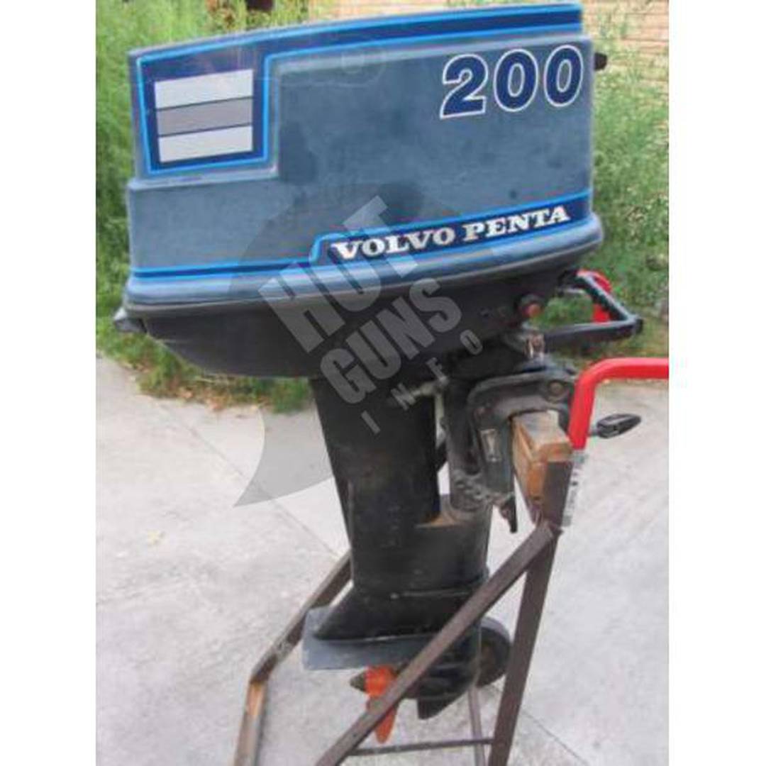 Транспорт - Човникові мотори — Лодочный мотор VOLVO-PENTA 200 — Дошка ...