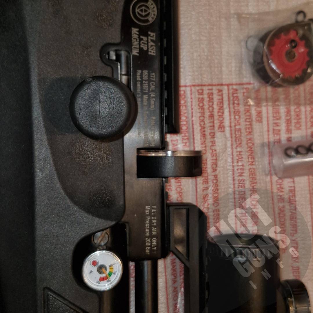 Пневматична зброя Пневматичні гвинтівки — Pcp гвинтівка Hatsan Flashpup Magnum — Дошка