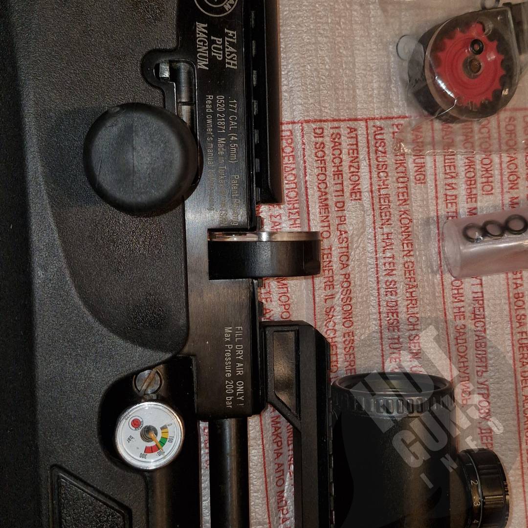 Пневматична зброя Пневматичні гвинтівки — Pcp гвинтівка Hatsan Flashpup Magnum — Дошка