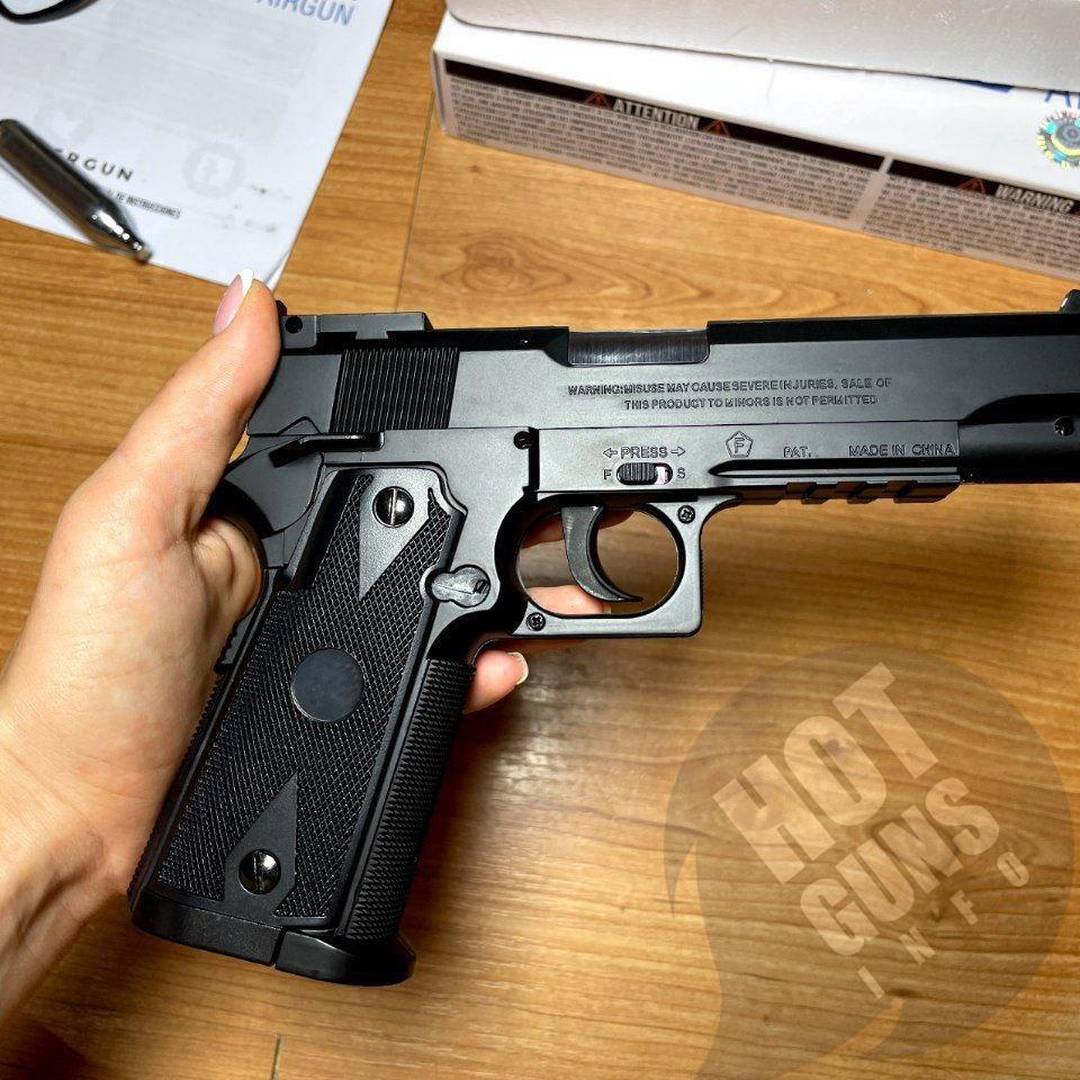 Пневматична зброя - Пневматичні пістолети — Пневматичний пістолет Colt p1911 від SwissArms ...