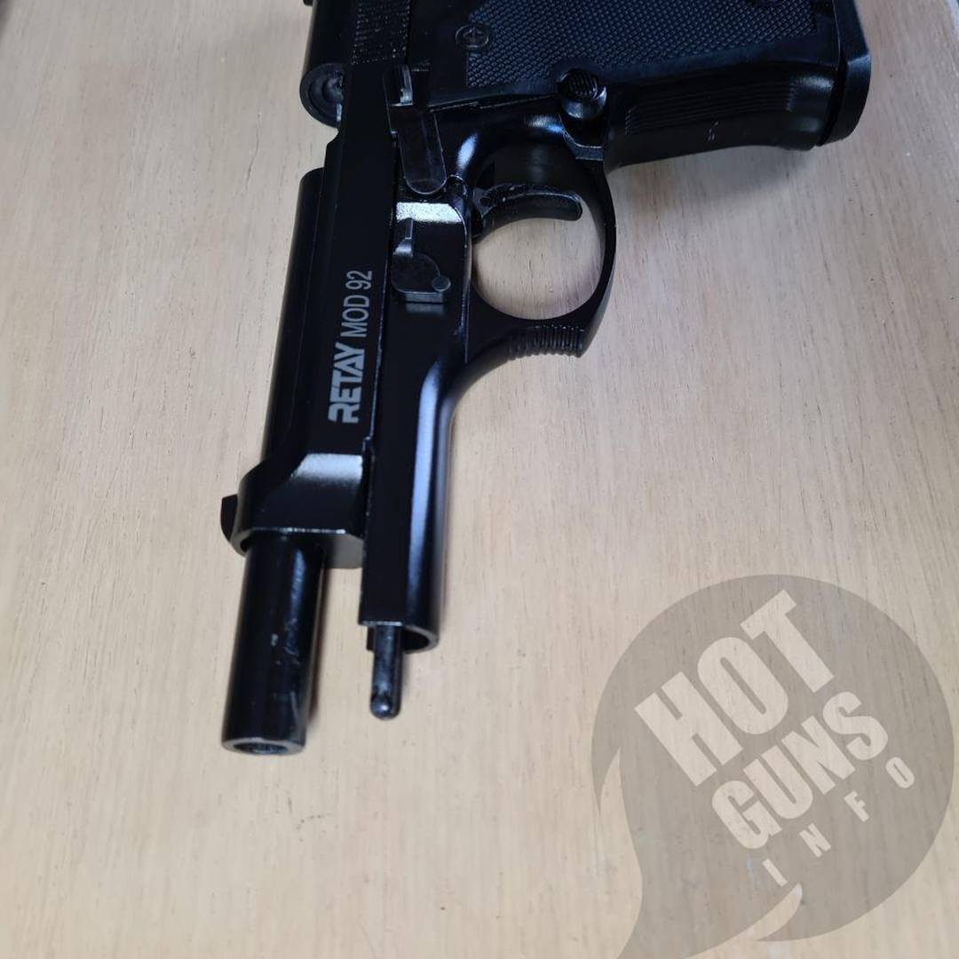 Сигнально-шумова зброя — Retay MOD 92 9mm. Black. — Дошка оголошень про ...