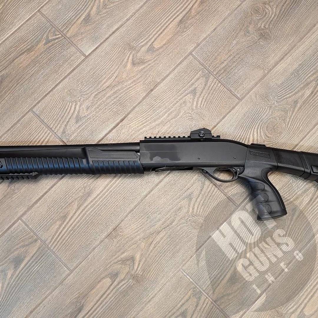 Вогнепальна зброя - Гладкоствольна — Рушниця HUGLU ATROX TACTIC BLACK ...