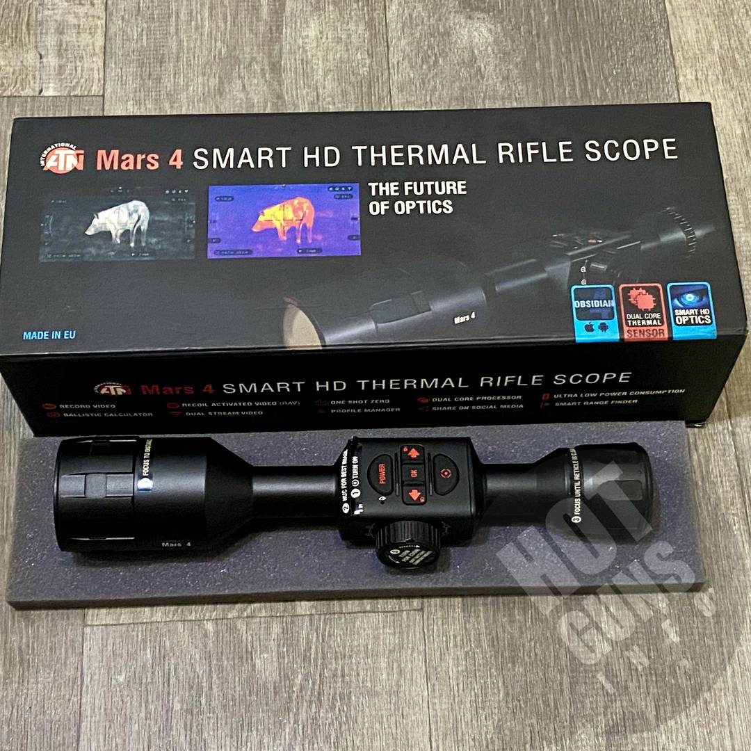 Оптика та комплектуючі - Телевізійні приціли — Тепловізійний приціл ATN ...