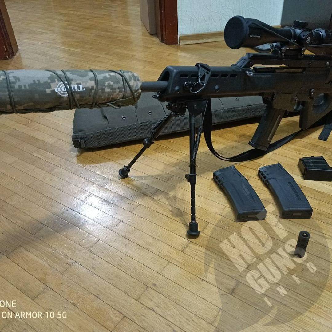 Вогнепальна зброя - Нарізна — Винтовка Heckler-Koch HK SL-8 (Германия ...