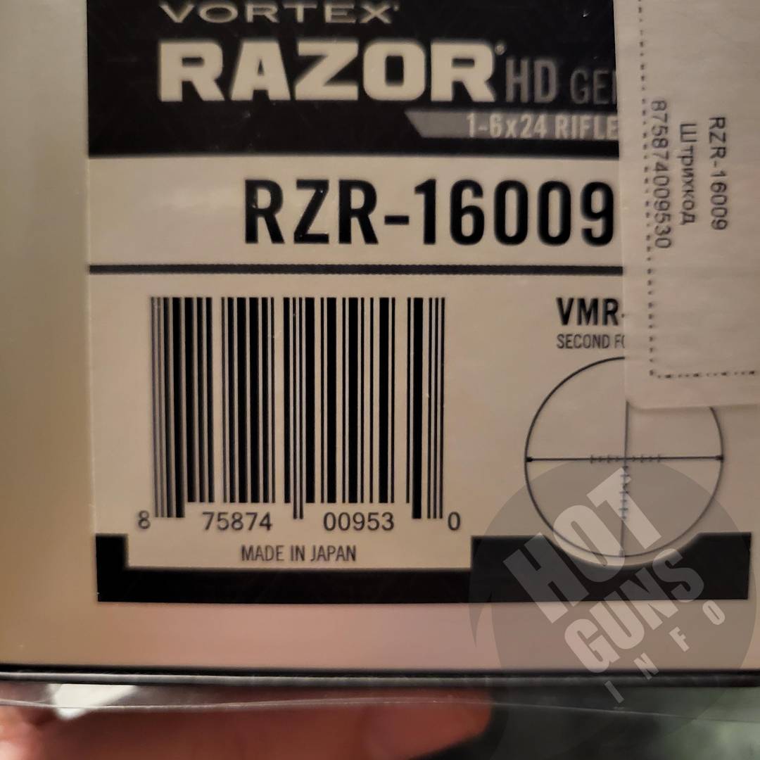 Оптика та комплектуючі - Оптичні приціли — Vortex Razor HD 1-6 — Дошка ...