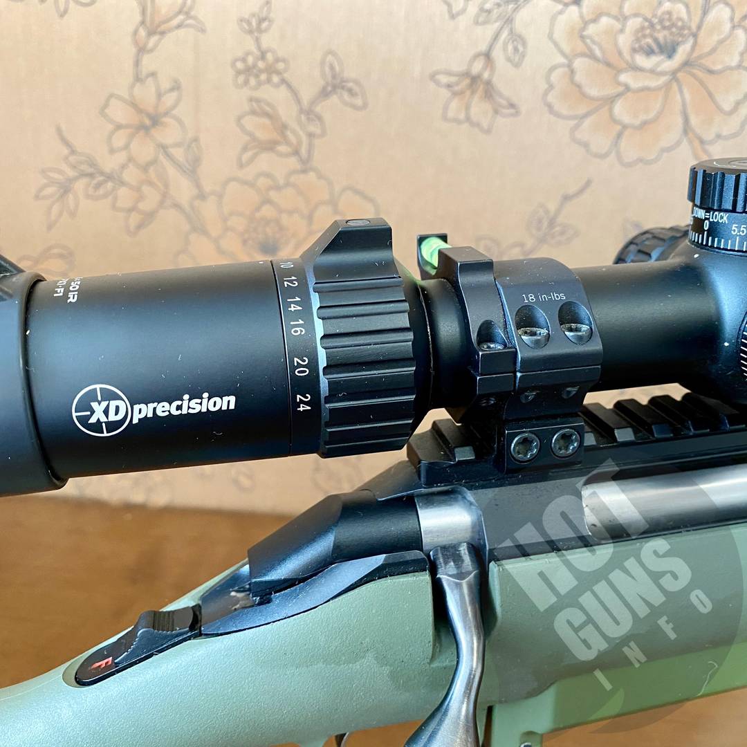 Оптика та комплектуючі - Оптичні приціли — XD Precision Black-LR F1 4-24x50 + Кільця Vortex Pro ...