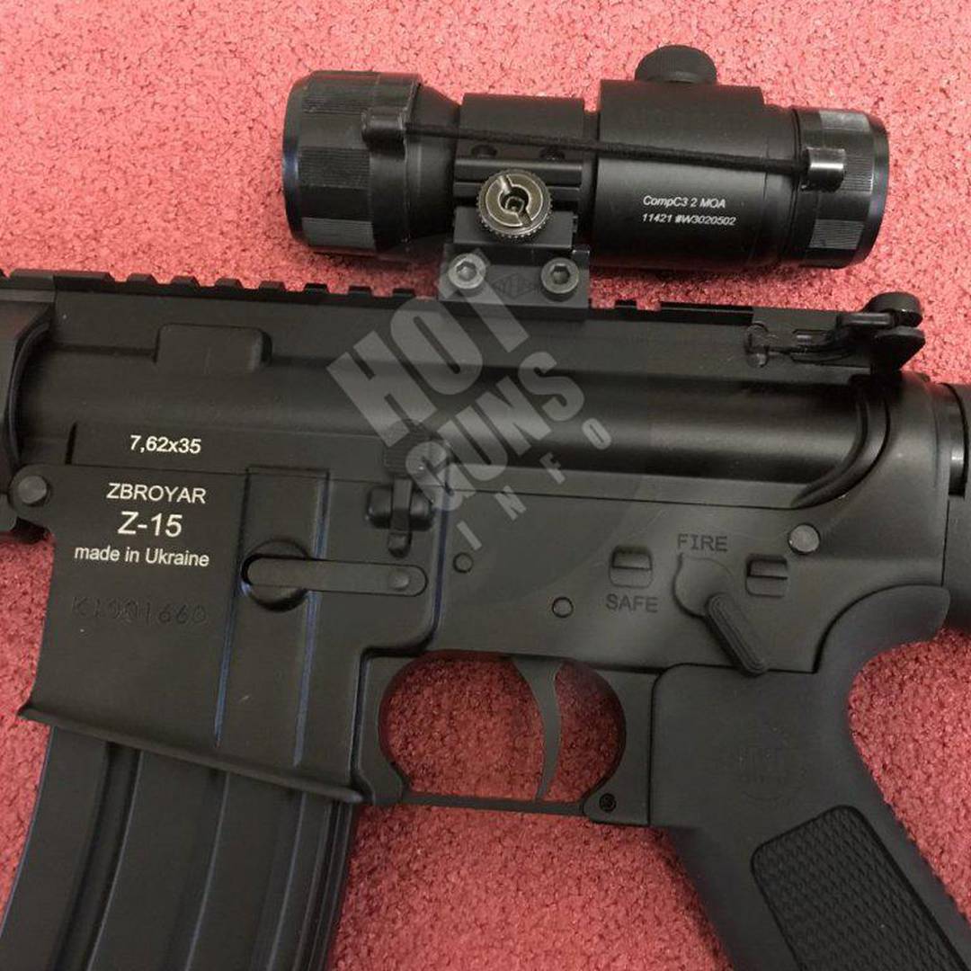 Вогнепальна зброя - Нарізна — Zbroyar Z-15, калибр 7,62*35 — Дошка ...